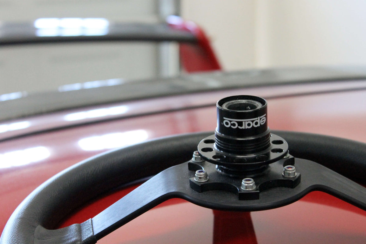Sparco Quick Release Tuning Black - Universal – Moe Supra Performance Parts