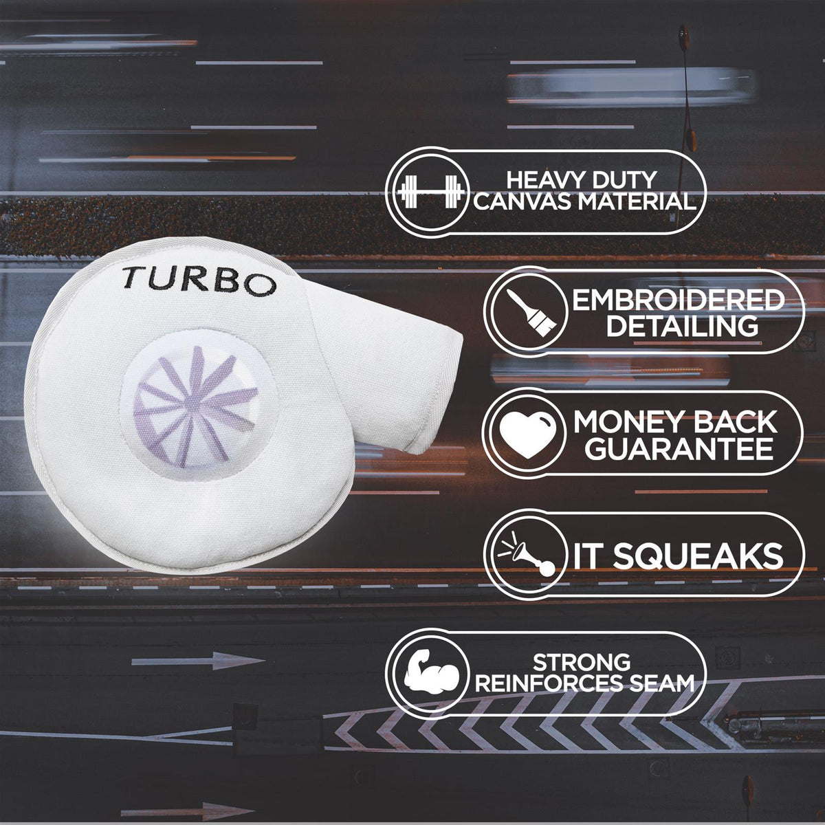 Turbocharger Dog Toy – Moe Supra Performance Parts